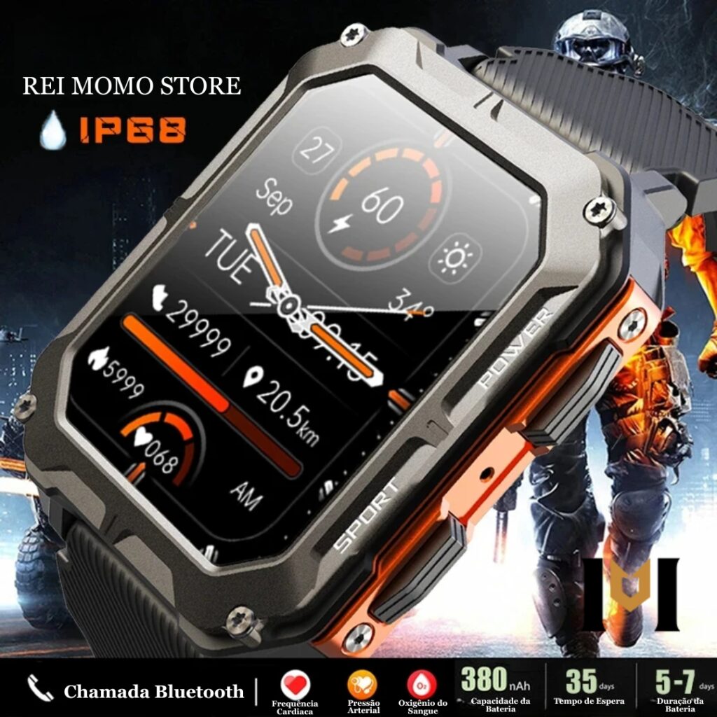 SmartWatch Shield Indestrutível – Rei Momo Store
