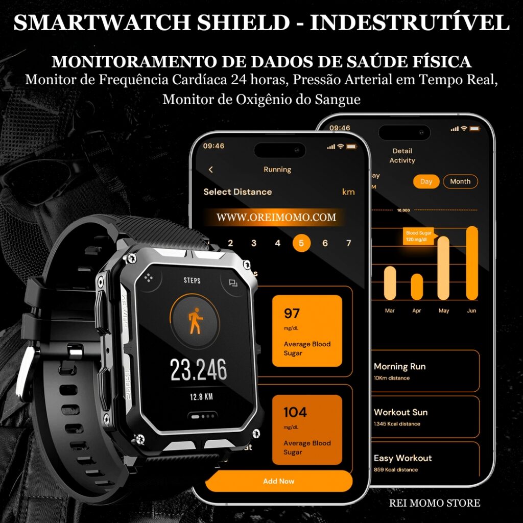 SmartWatch Shield Indestrutível – Rei Momo Store